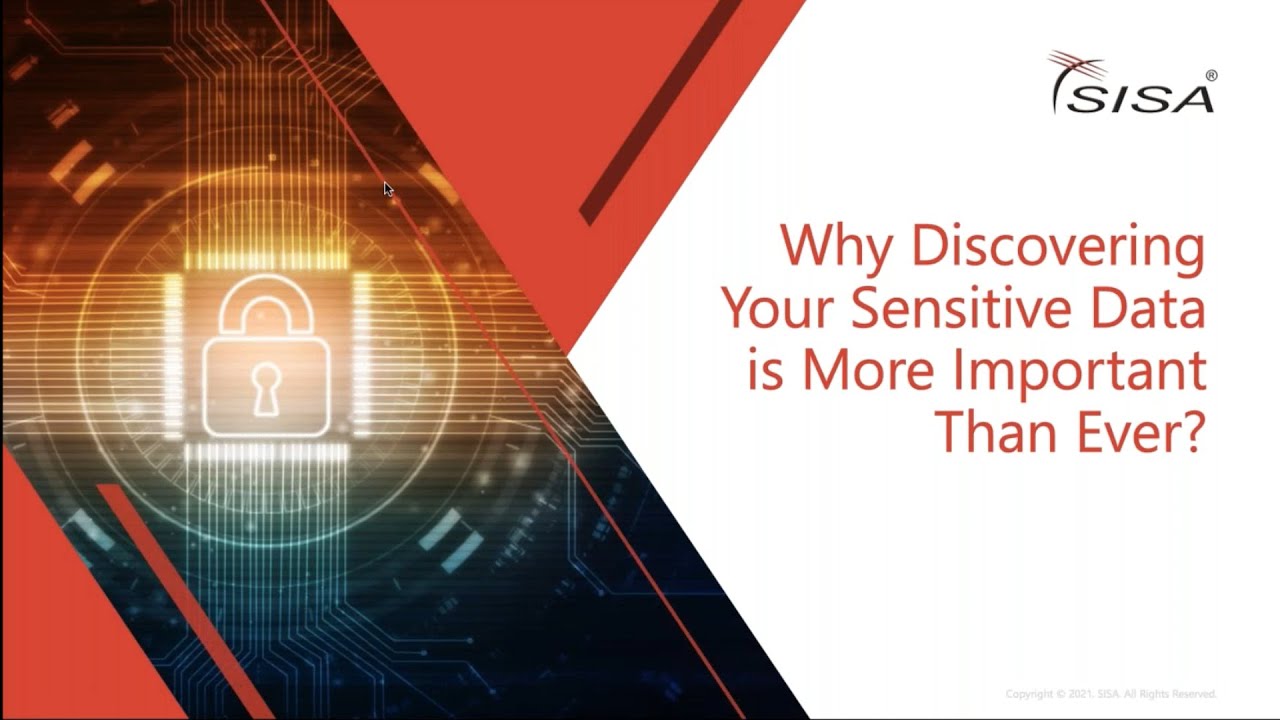 Webinar: Why Discovering Your Sensitive Data is More Important Than ...