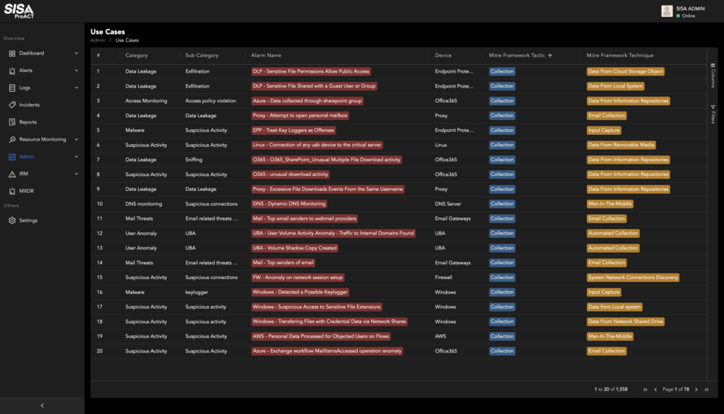 Managed Detection and Response (MDR) Solution - SISA ProACT